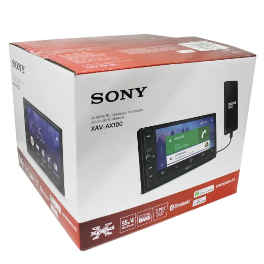 Sony XAV-AX1000 2din stereo with Car Play bluetooth usb dvd, Car Parts ...