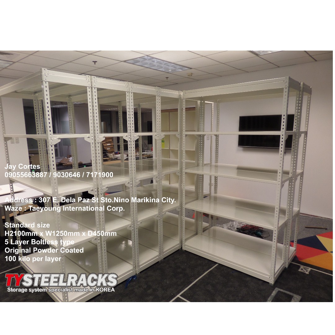 Steel rack heavy duty display rack made in commercial, Furniture & Home ...