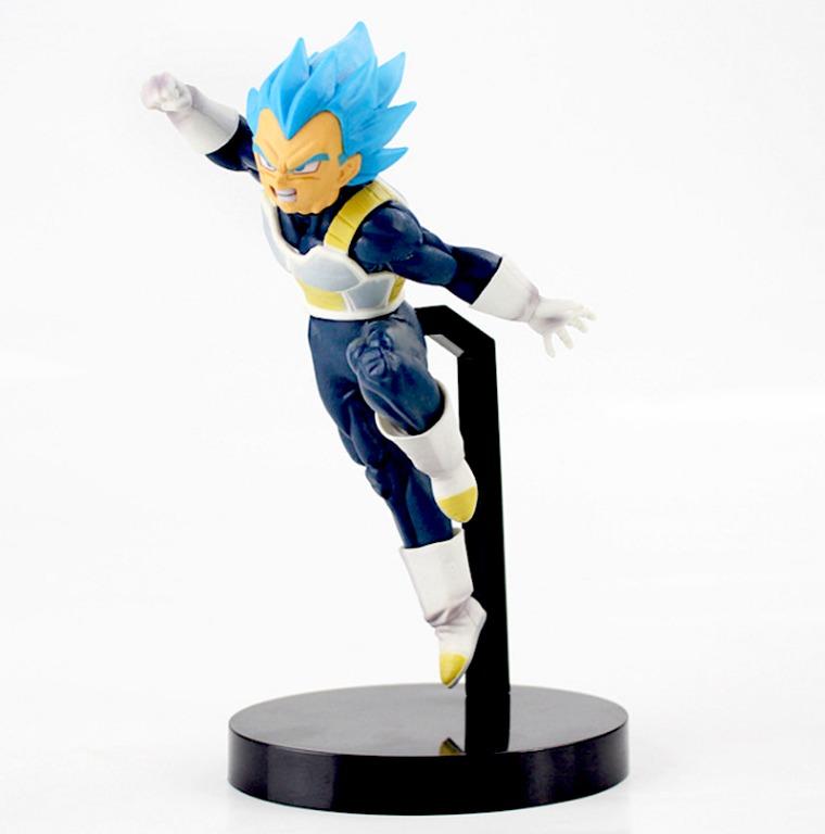 SUPER ULTIMATE SOLDIERS THE MOVIE Broly Blue Hair Vegeta 18cm Dragon ...