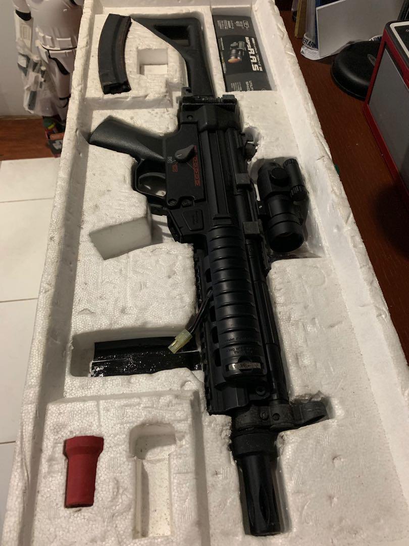 Tokyo Marui MP5 RAS airsoft gun, Hobbies & Toys, Toys & Games on Carousell