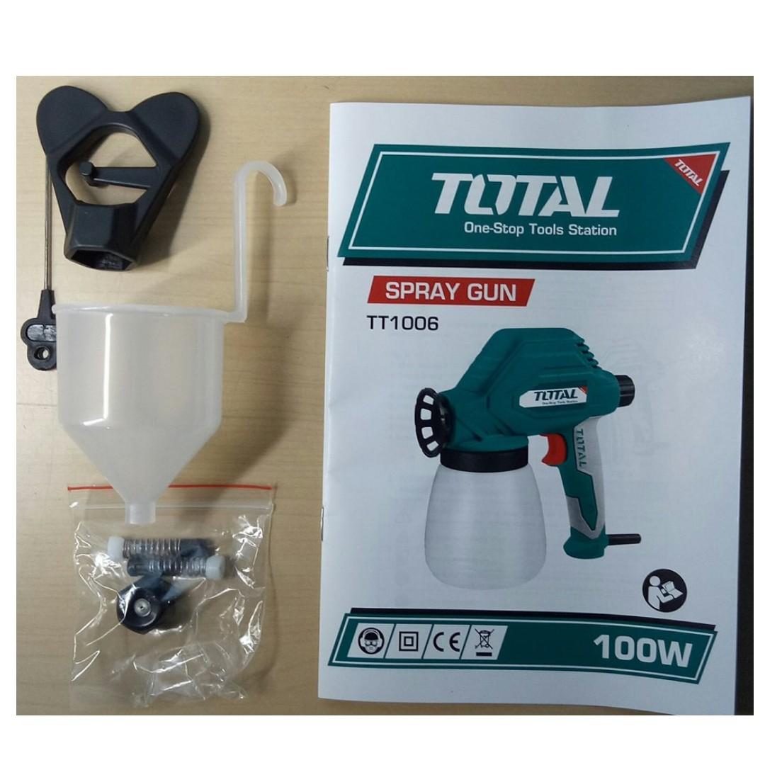 Total Spray Gun 100W (Blue Green), Furniture & Home Living, Cleaning ...