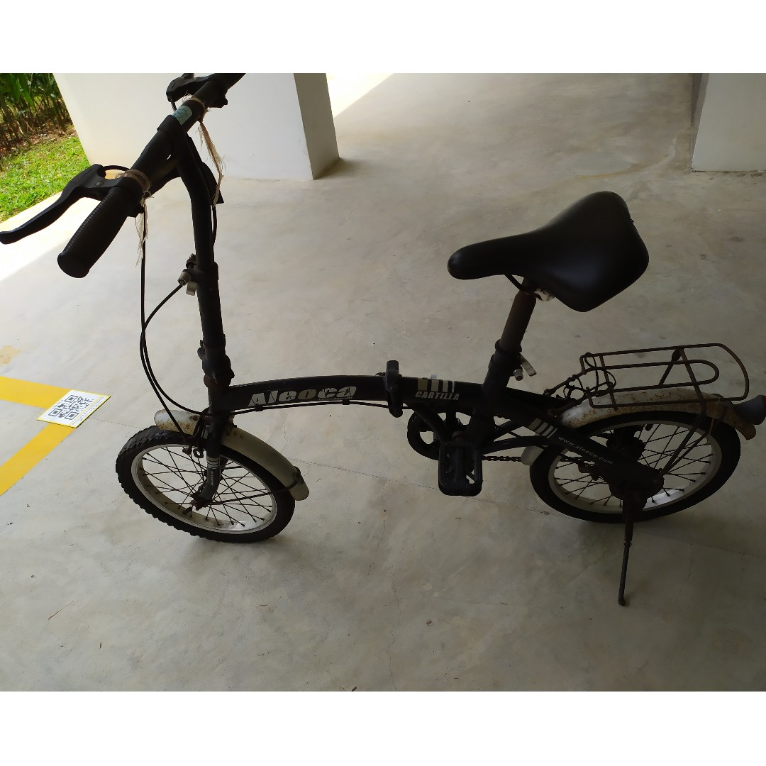 USED - Aleoca Cartilla 16" Foldable Bicycle , selling cheap as Front ...