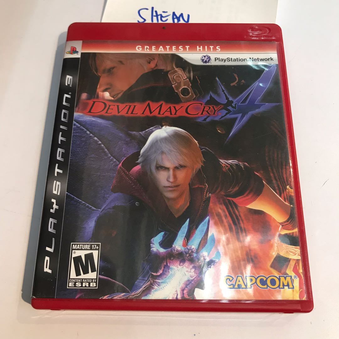 USED PS3 Devil May Cry 4 (R1), Video Gaming, Video Games, PlayStation ...
