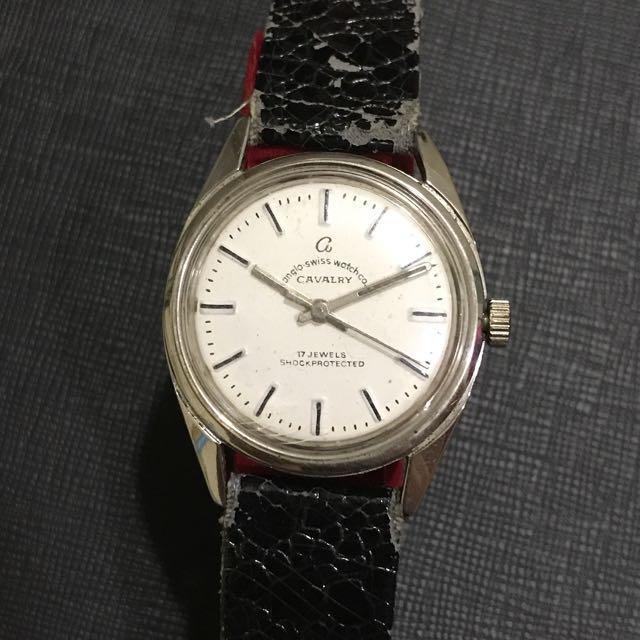 Vintage Anglo Swiss Watch Co Cavalry Watch, Women's Fashion, Watches ...