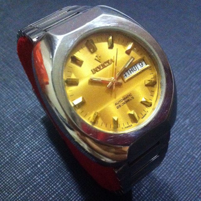 Vintage Invicta Watch, Hobbies & Toys, Memorabilia & Collectibles ...