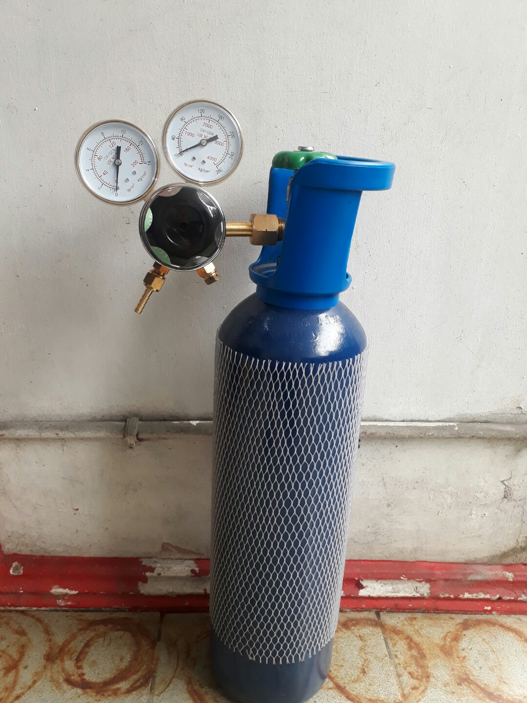 _10 pounds Nitrogen tank portable_For sale regulator tank, Furniture ...