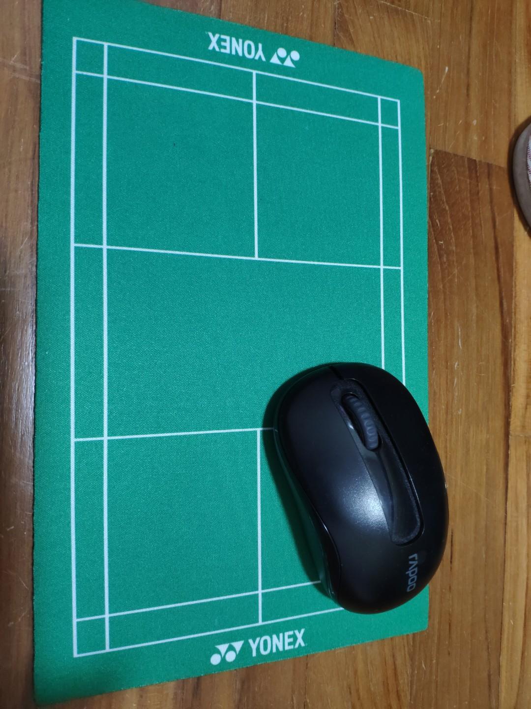 Authentic Yonex Badminton Court Mouse pad, Computers & Tech, Parts ...