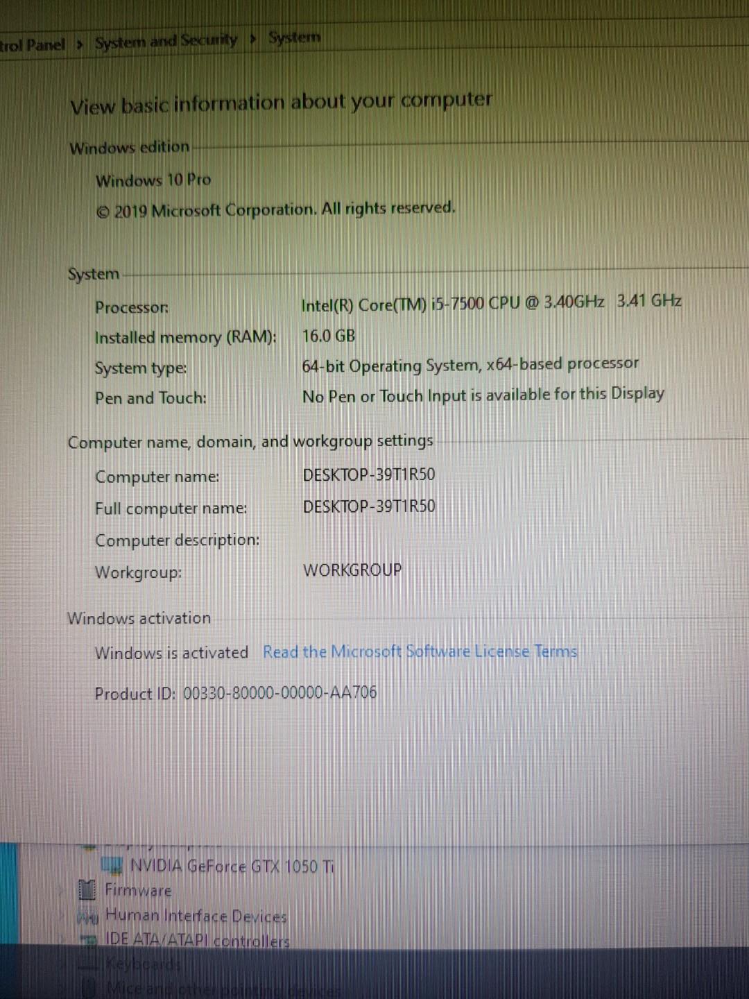 Budget Gaming PC (Intel Core i5-7500 GTX 1050ti 16GB DDR4), Computers & Tech, Parts ...