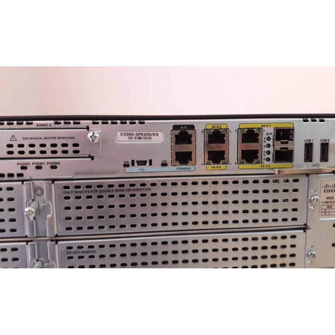 Cisco 3900 Router, Computers & Tech, Parts & Accessories, Networking on ...