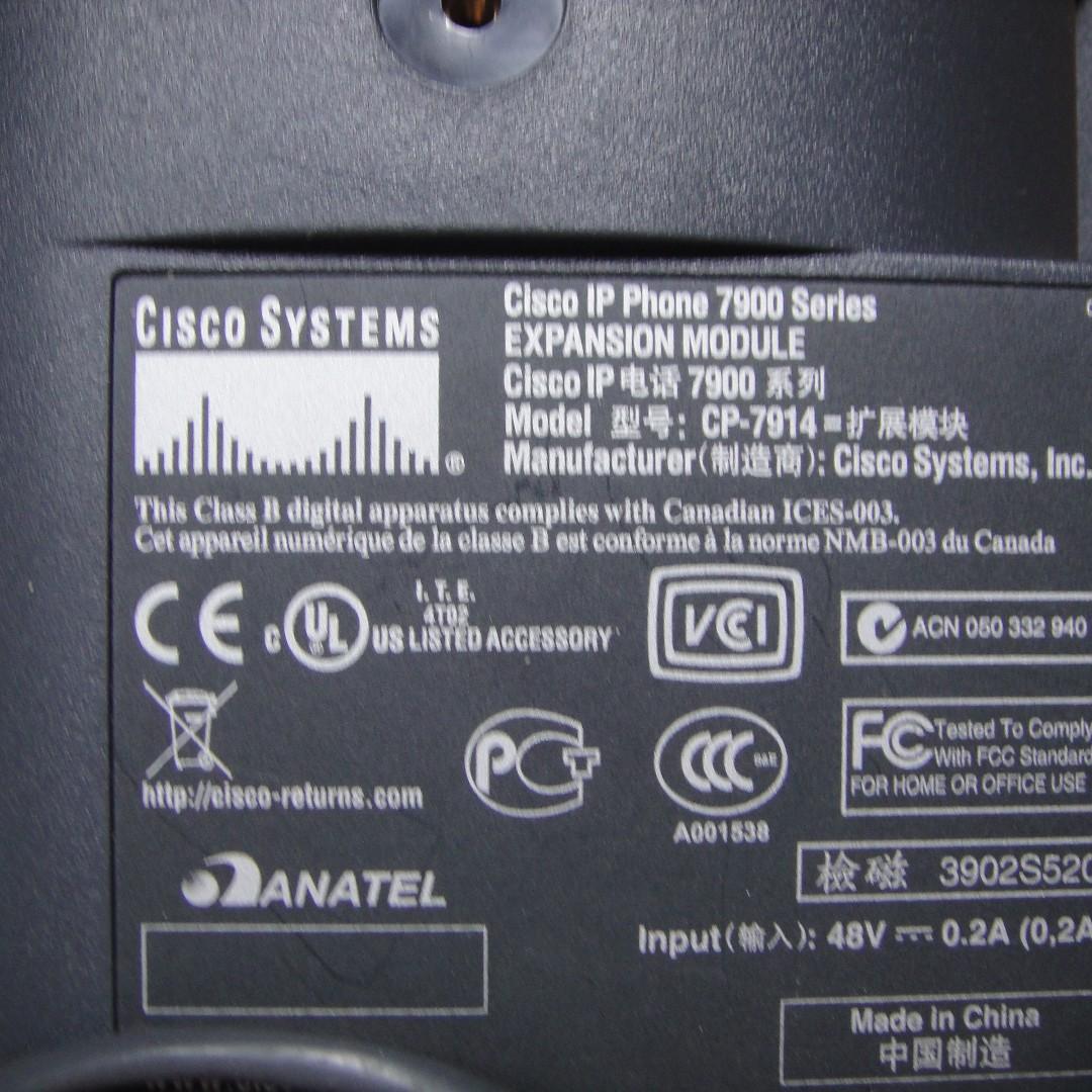 Cisco IP phone 79 Series expansion module, Computers & Tech, Parts ...