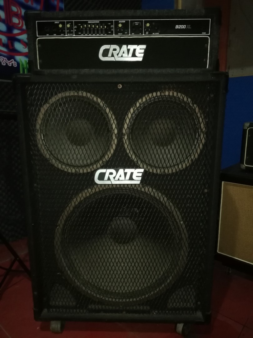 Crate B200XL Bass Amplifier MADE IS USA, Hobbies & Toys, Music & Media ...