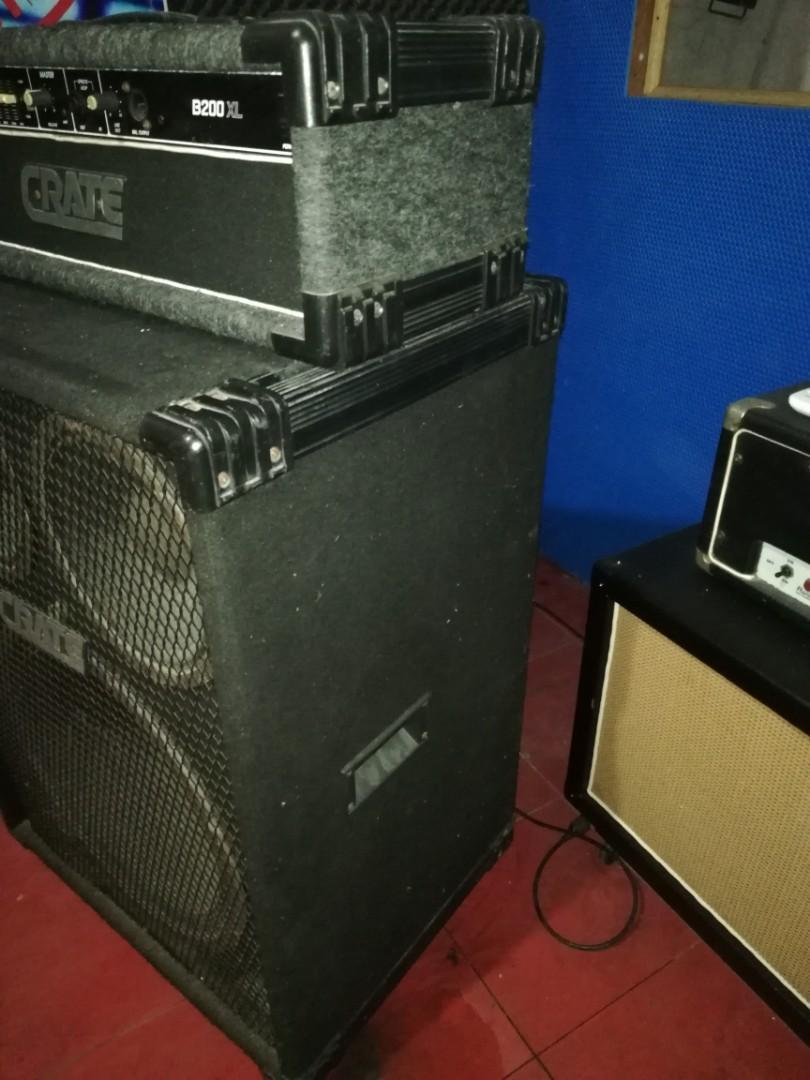 Crate B200XL Bass Amplifier MADE IS USA, Hobbies & Toys, Music & Media ...