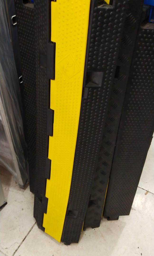 Electrical wire ramp rubber humps, Commercial & Industrial ...