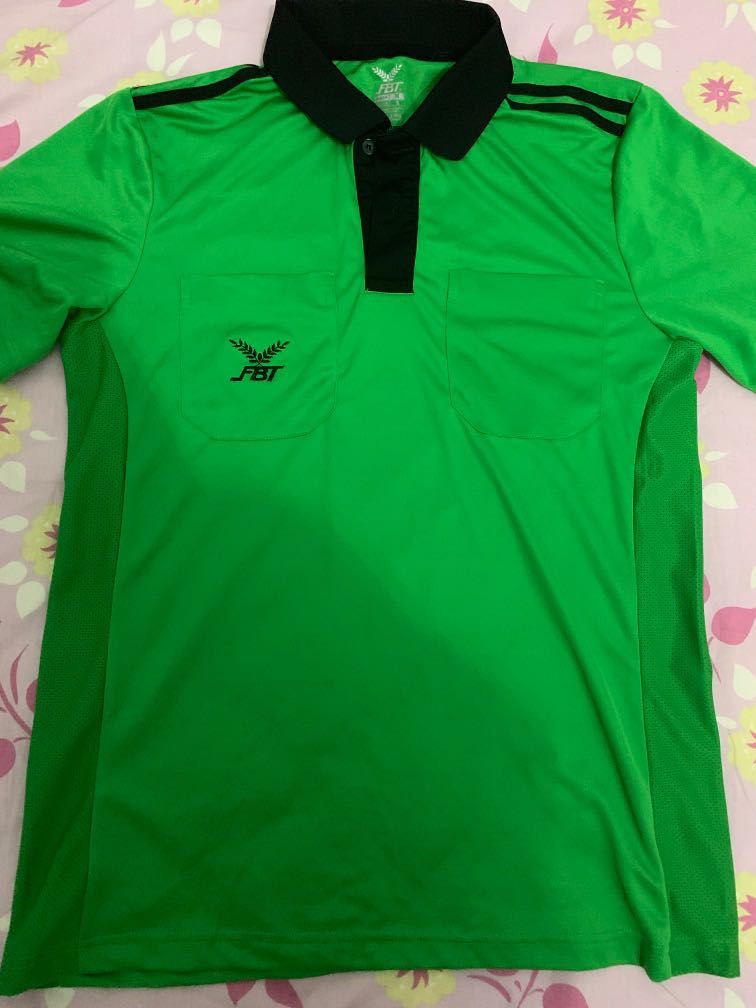 FBT Referee Jersey Shirt Size M, Men's Fashion, Activewear on Carousell
