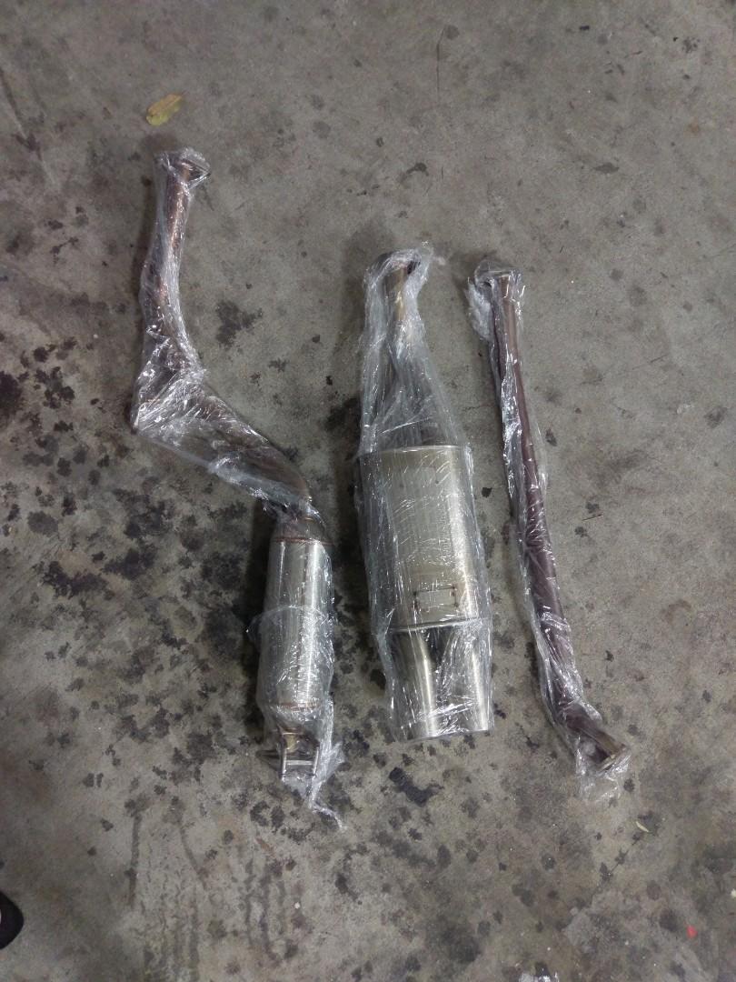 Fujitsubo Full System Exhaust for Honda Civic FD1, Car Accessories ...