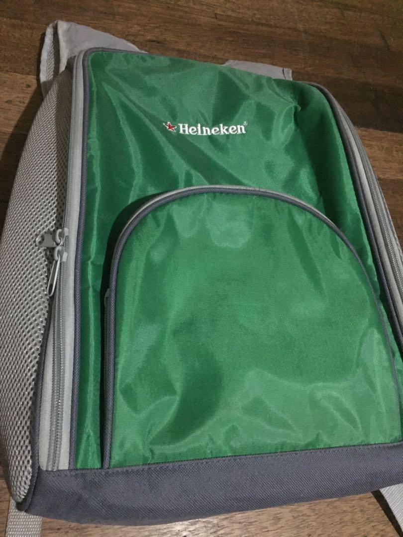 Heineken Bag, Men's Fashion, Bags, Backpacks on Carousell