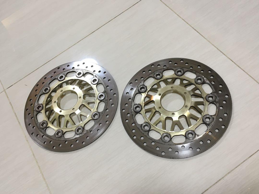 Honda OEM front brake discs for CB400 Super 4 Version S, Motorcycles ...
