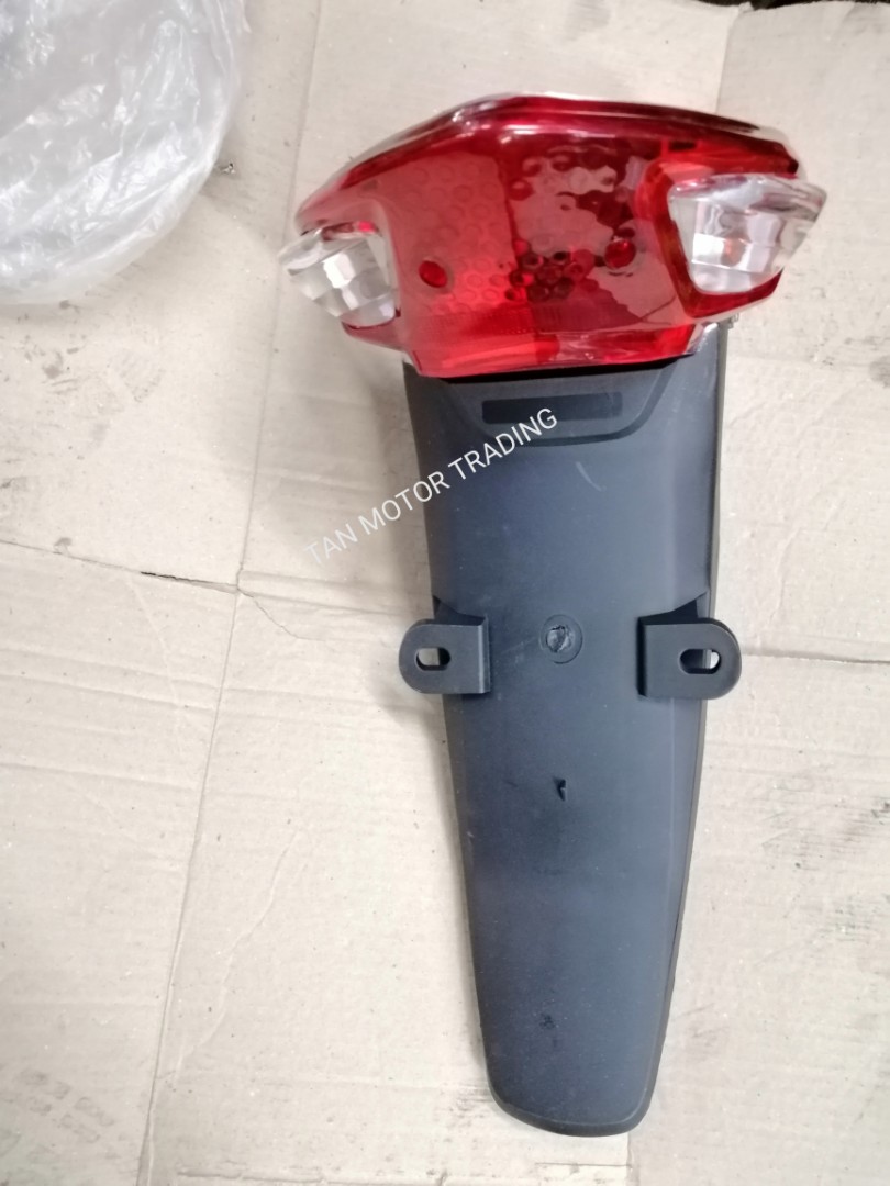 Honda Wave-100R Rear Tail Lamp Assy With Rear Fender Shield, Auto ...