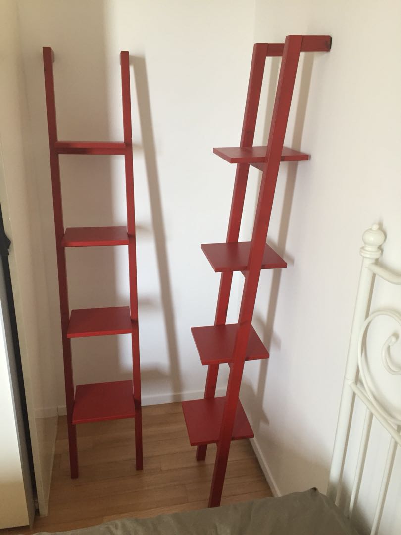 IKEA Red shelves, Furniture & Home Living, Furniture, Shelves, Cabinets ...