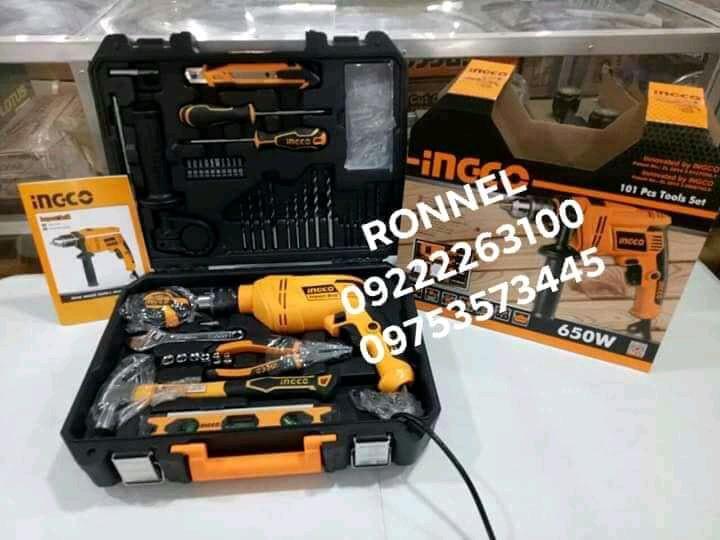INGCO Impact Drill Tool Set HKTHP11021 (650W, Looking For on Carousell