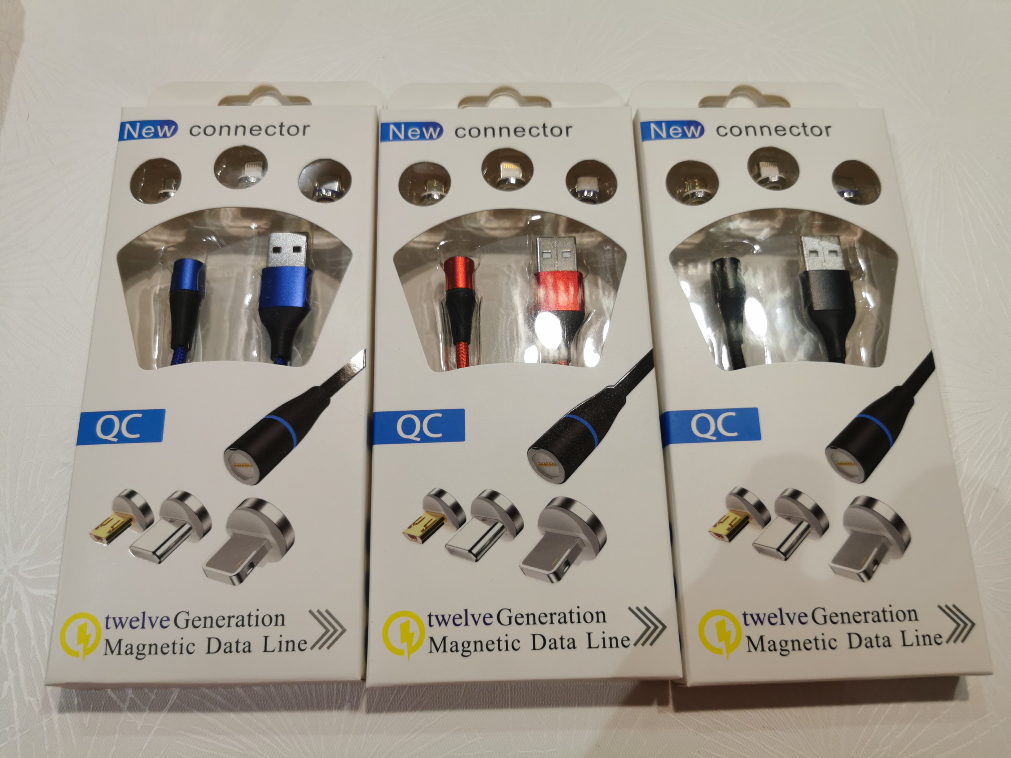 Magnetic head fast charging cables with data transfer, Mobile Phones ...