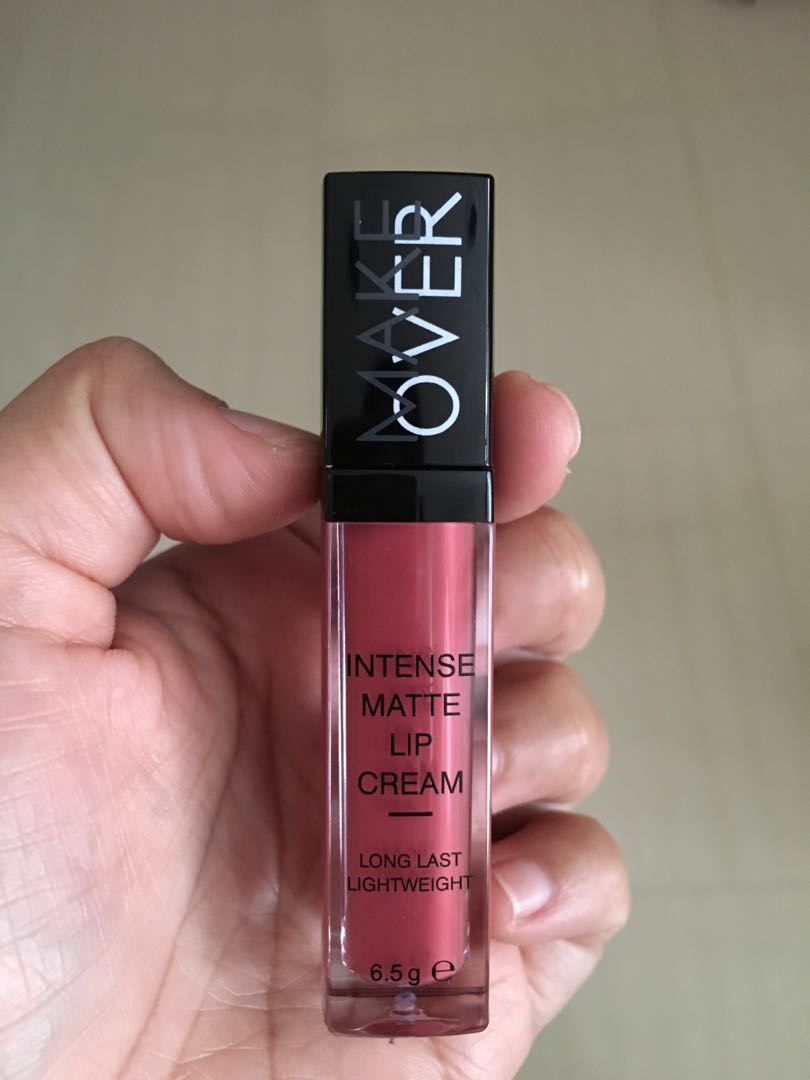 Make Over Intense Matte Lip Cream, Kesehatan & Kecantikan, Rias Wajah ...