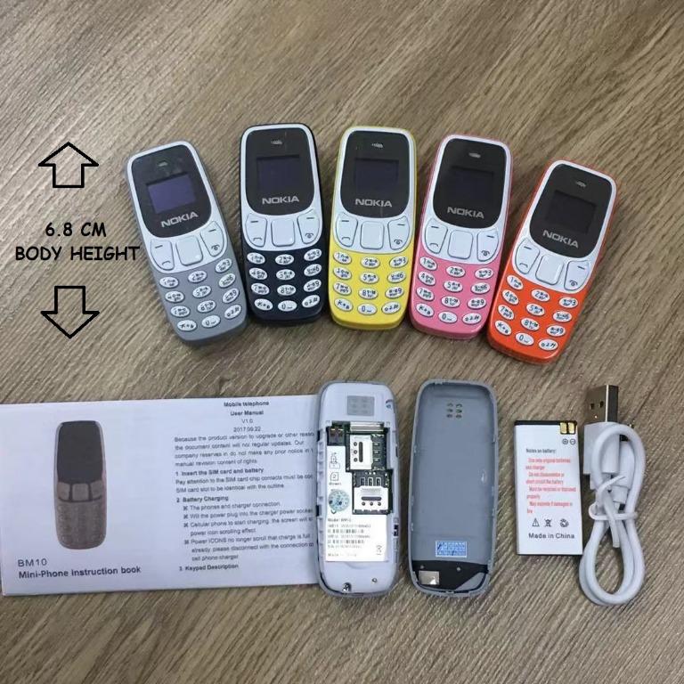 NOKIA 3310 BM10 2.79 Inch Super mini Body Wireless Bluetooth Dialer ...