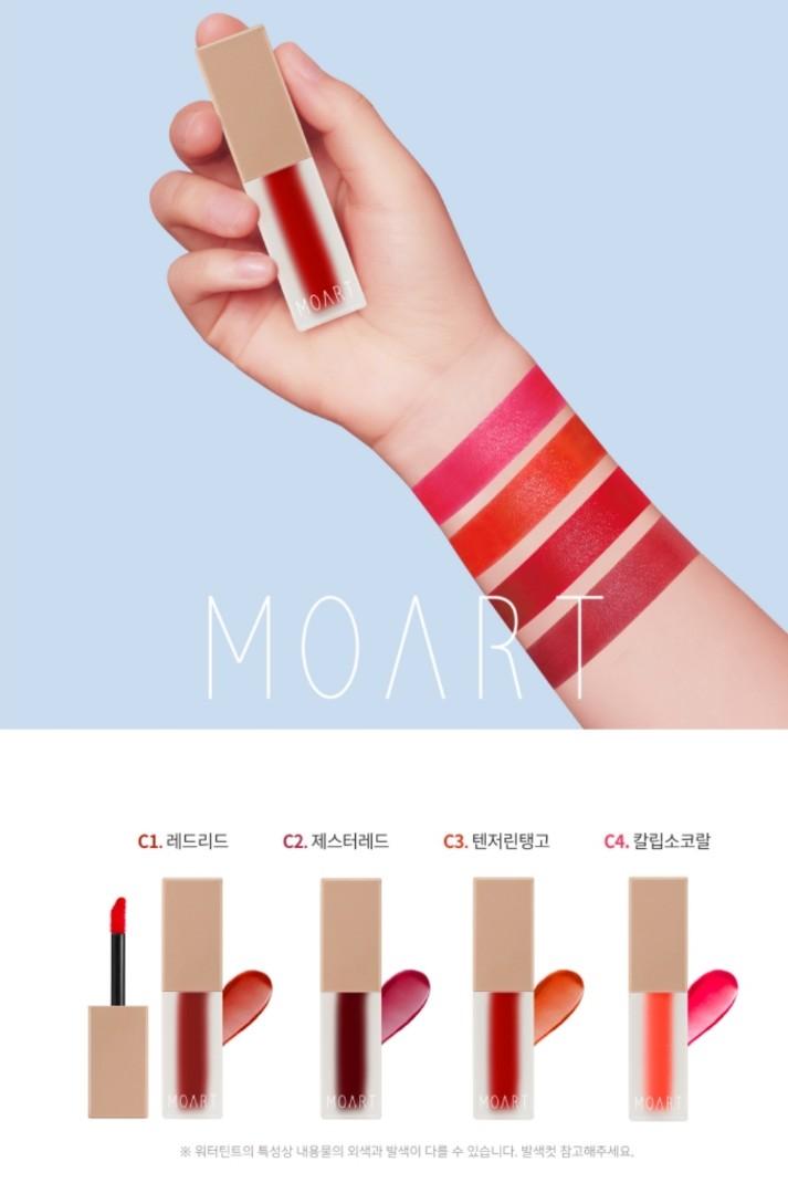 (PO) Moart-Color Lasting Tint C2 Jester Red (A-TEEN EDITION), Beauty ...