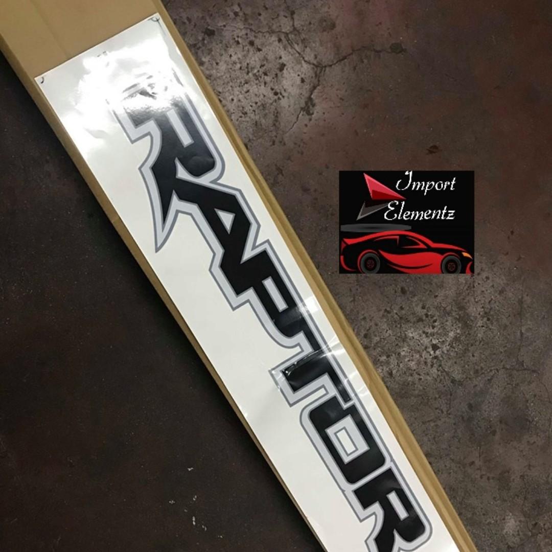 Ford Ranger Rear Side sticker Ranger Raptor Decal logo, Car Parts ...