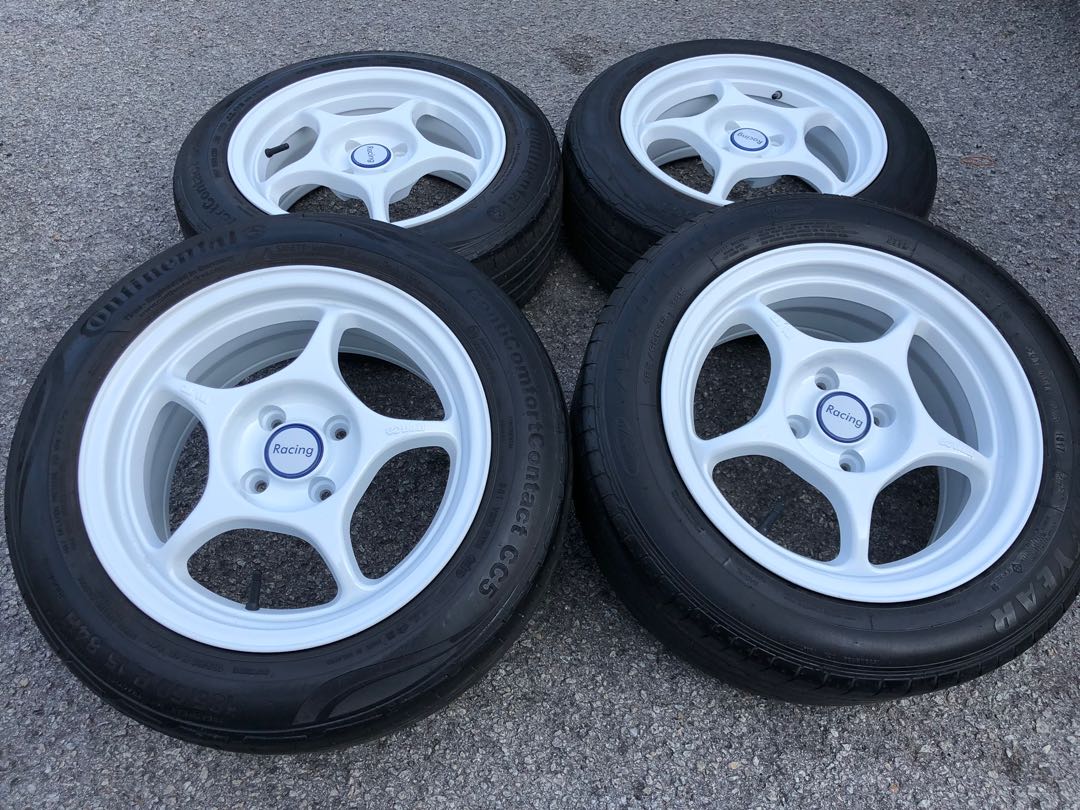 Rim Enkei RPO1 15, Auto Accessories on Carousell