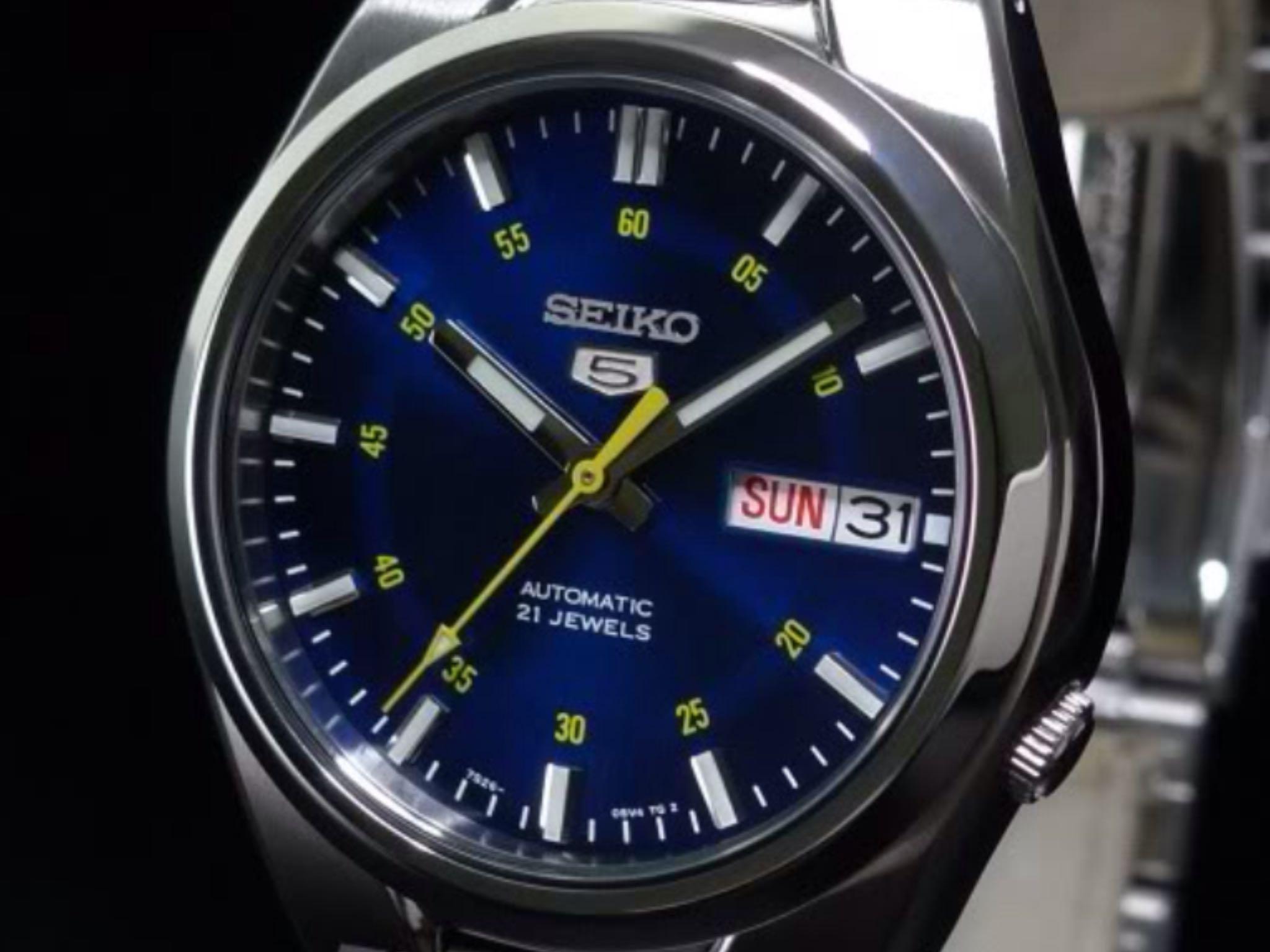 Seiko 5 SNK615 Automatic Steel Watch SNK615K1 Brand New, Men's Fashion ...