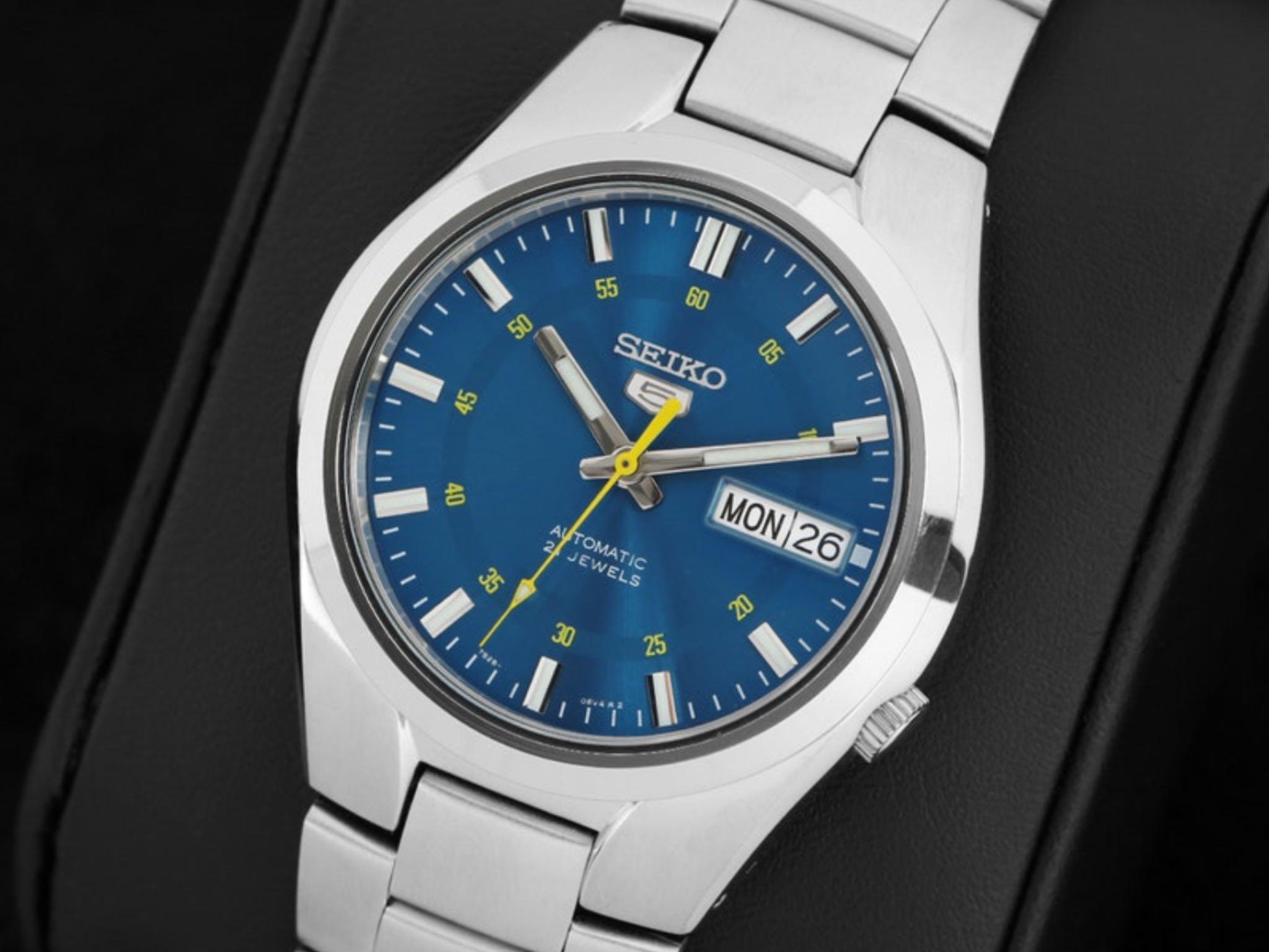 Seiko 5 SNK615 Automatic Steel Watch SNK615K1 Brand New, Men's Fashion ...