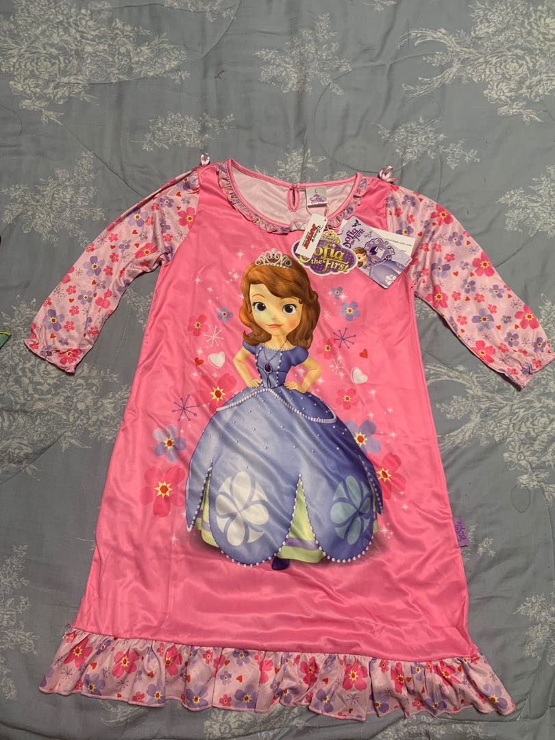 Sofia the first night dress, Babies & Kids, Babies & Kids Fashion on ...