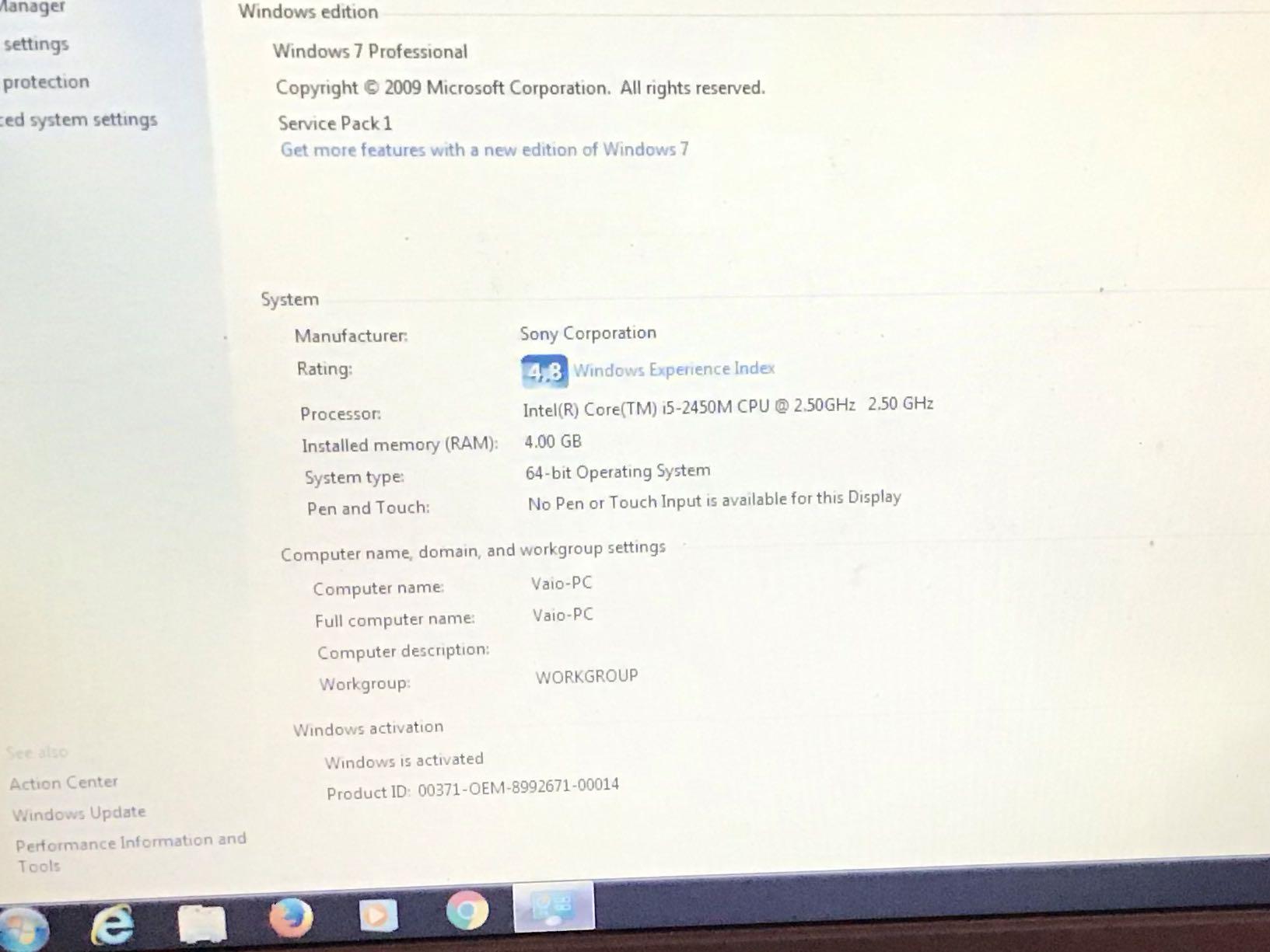 SONY VIOS PINK LAPTOP, Computers & Tech, Laptops & Notebooks on Carousell