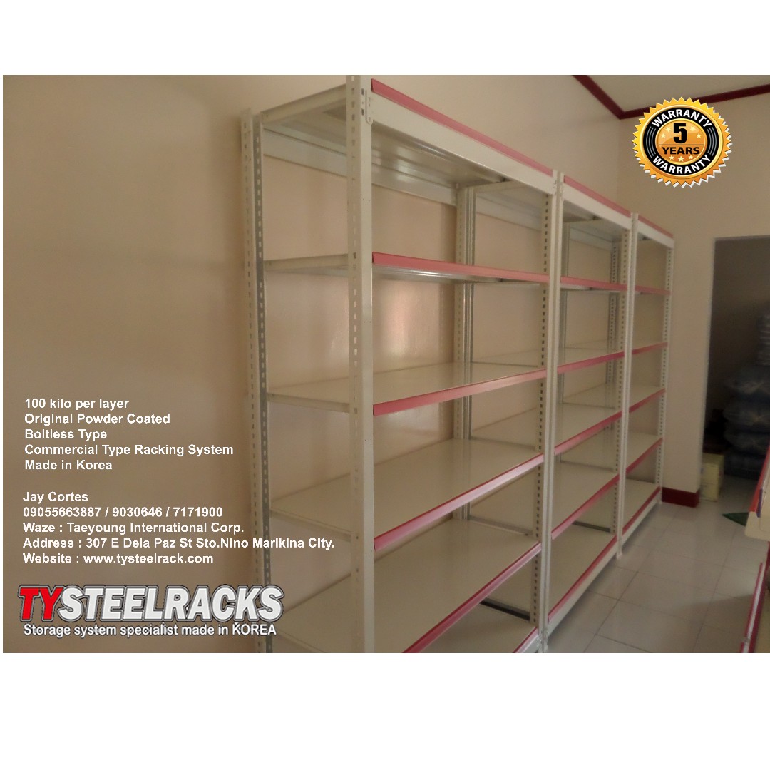 Steel rack korean Storage rack high quality made in korea boltless type ...