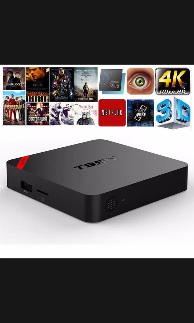 Tv box T95N 2gb ram 8gb rom android hdmi 2.0 4k/ultrahd, TV & Home ...