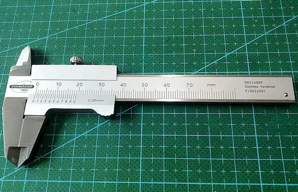 (COD) Angkup vernier mini caliper 70mm 0.05mm industrial grade mini stainless steel Hexagon AB ...