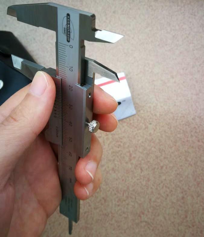 (COD) Angkup vernier mini caliper 70mm 0.05mm industrial grade mini stainless steel Hexagon AB ...
