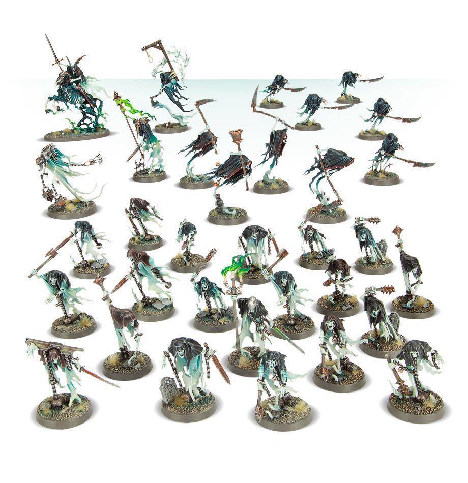 Warhammer Age of Sigmar Nighthaunt half of Soul wars box set, Hobbies ...
