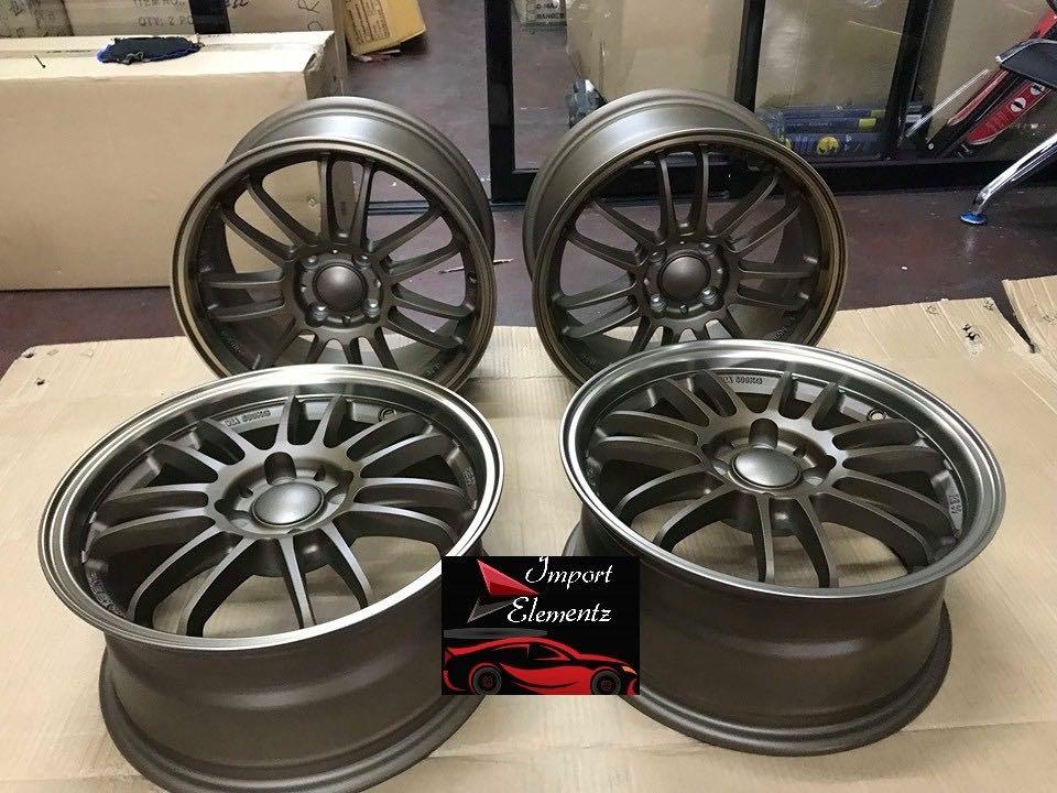 15 inch Volk Rays RE30 Mags 4 holes pcd 100 magwheel 4x100 Civic jazz ...