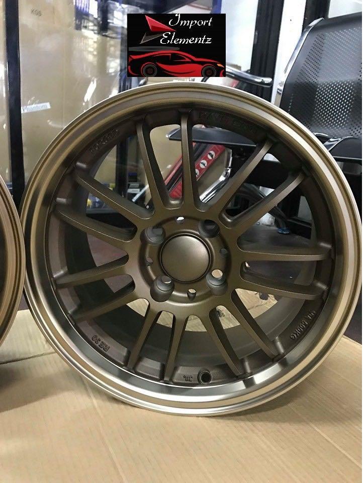 15 inch Volk Rays RE30 Mags 4 holes pcd 100 magwheel 4x100 Civic jazz ...