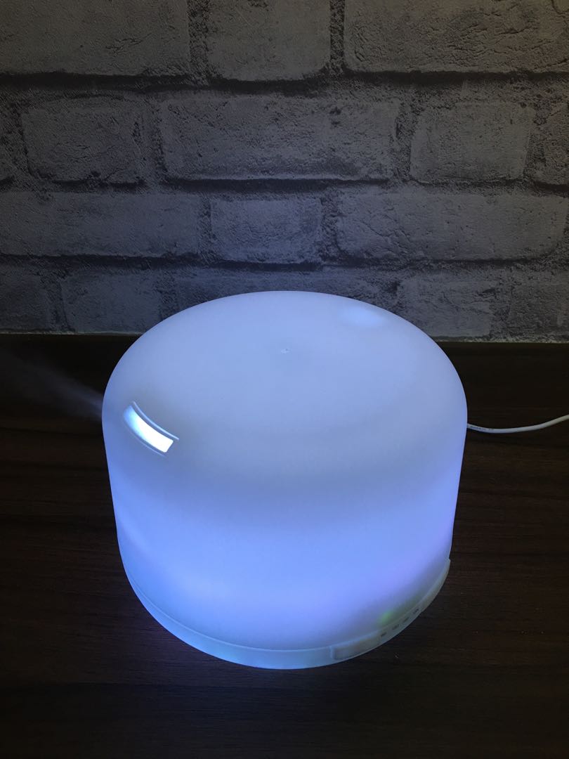 500ml Muji style Aroma Diffuser w 8 colors LED lights, Furniture & Home ...