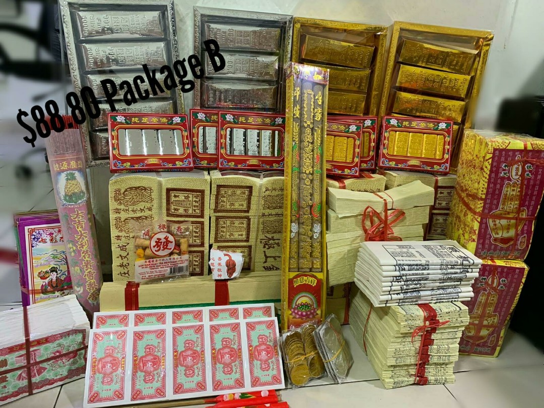 Joss Paper & praying items, Everything Else on Carousell
