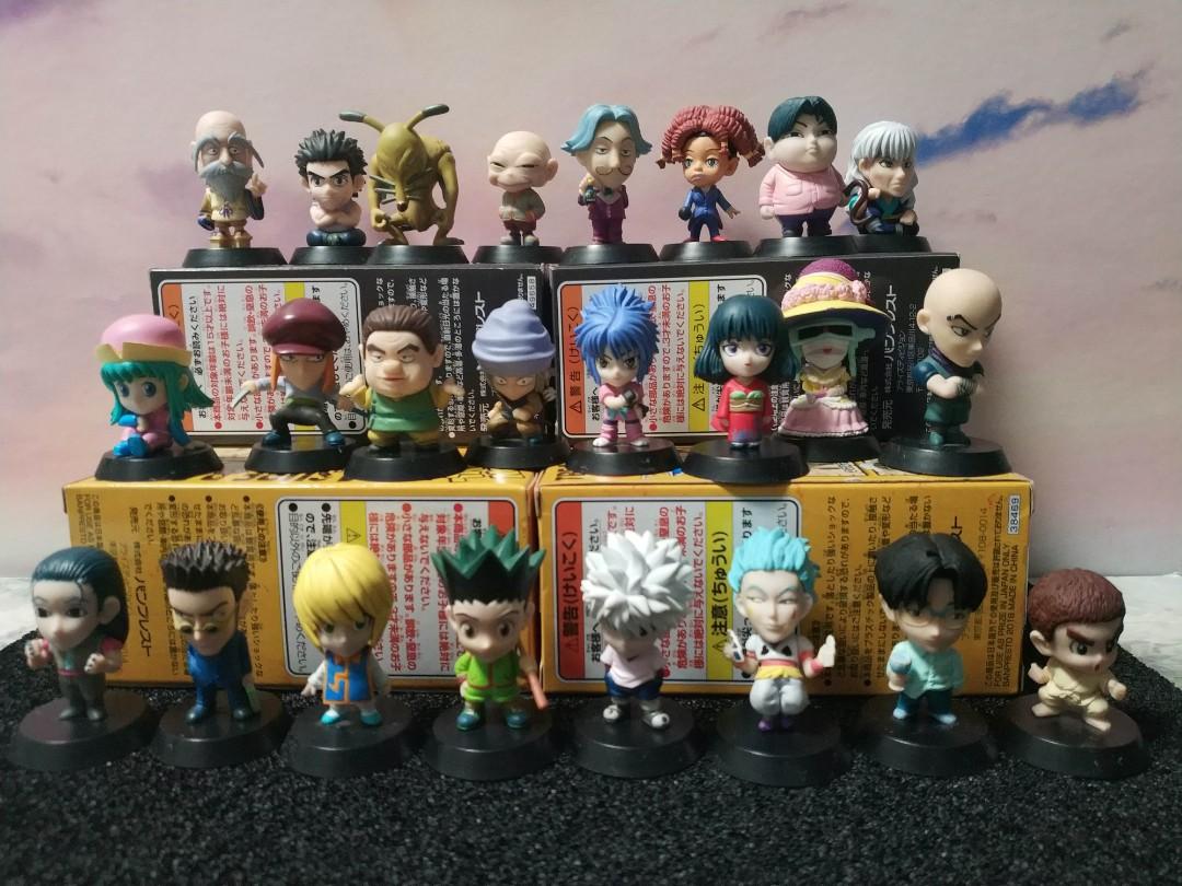 全職獵人Hunter x Hunter mini big head 一套24隻盒蛋 (二手), 興趣及遊戲, 玩具 & 遊戲類 - Carousell