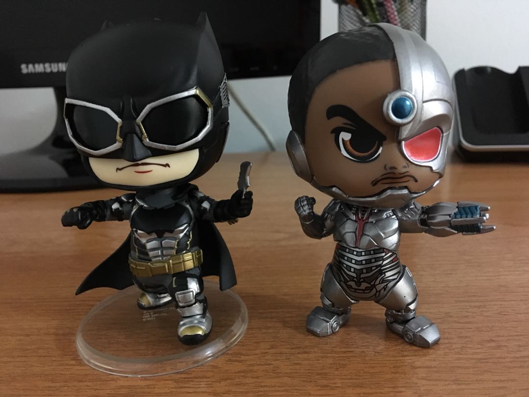 BATMAN & CYBORG, Hobbies & Toys, Toys & Games on Carousell