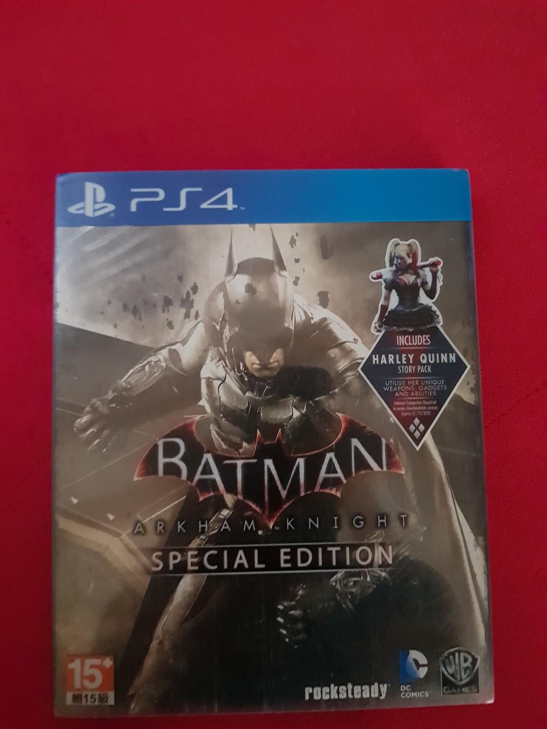 Batman arkham knight steel case special edition, Video Gaming, Video ...