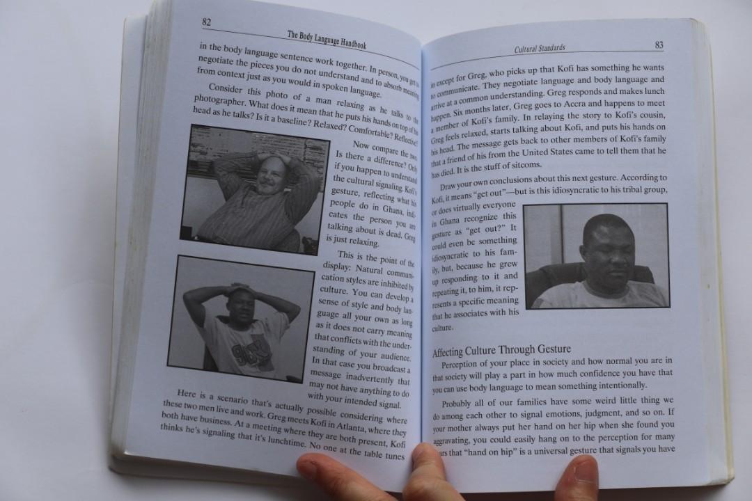 Body Language Handbook - Gregory Hartley & Maryann Karinch, Hobbies ...