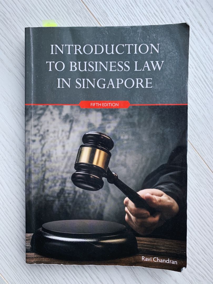 BSP1702 Textbook (Introduction to Business Law in Singapore 5th Ed ...