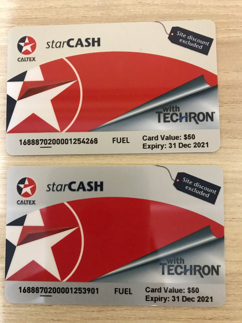 Caltex petrol card sgd100, Car Accessories, Accessories on Carousell