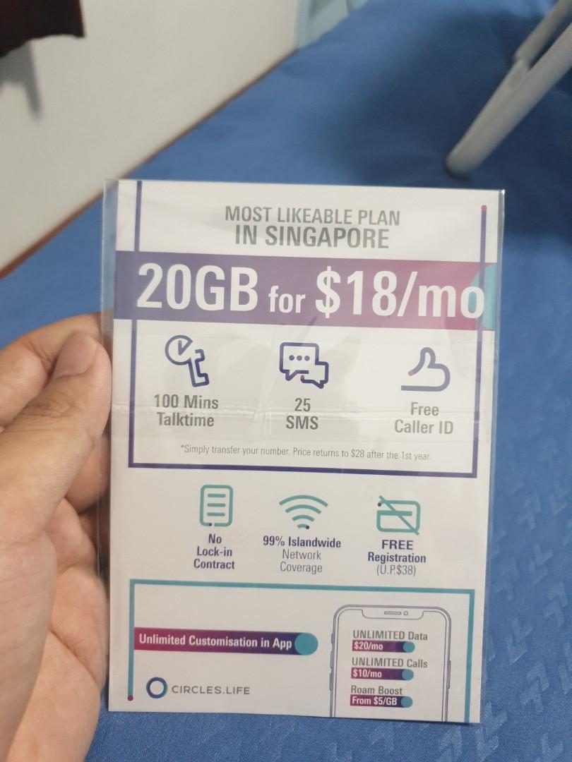 Circles life SIM card, Mobile Phones & Gadgets, Mobile & Gadget ...